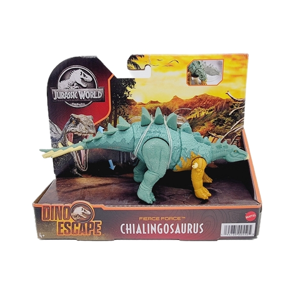 Mattel | Toys | Jurassic World Dino Escape Fierce Force Chialingosaurus ...